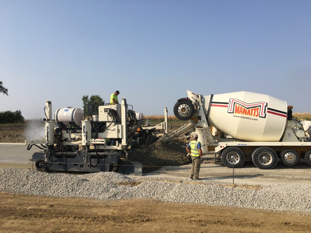 Central States Concrete - Paving to Grow - HEM Paving Equipment
